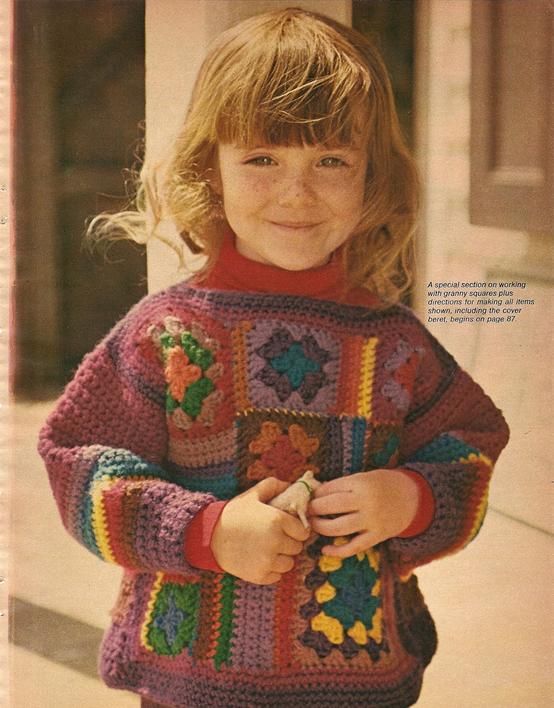 Vintage Crochet Granny Square Patterns 1970's***pdf Instant Digital ...