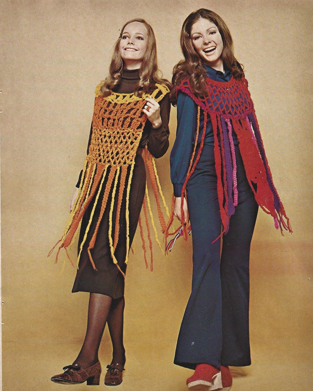 Vintage Bohemian Hippie Crochet Patterns 1960s-1970s (***PDF Instant ...