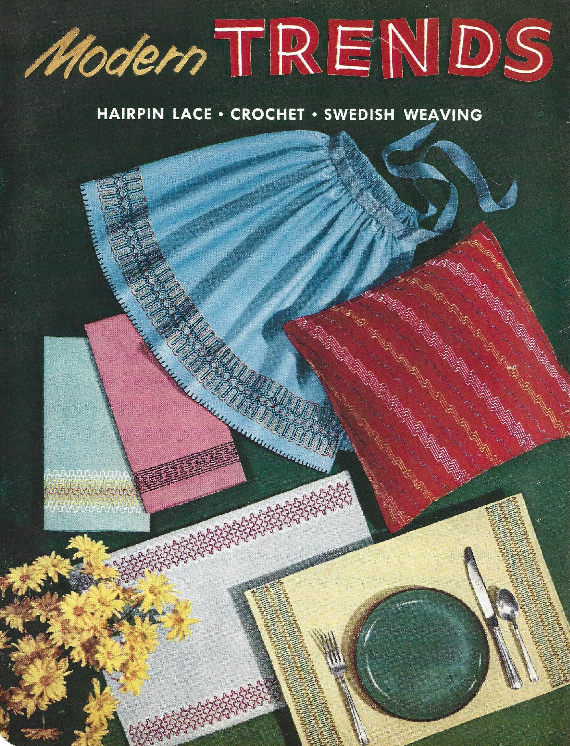 Vintage Patterns-hairpin Lace, Crochet, Swedish Weaving (***PDF Instant ...