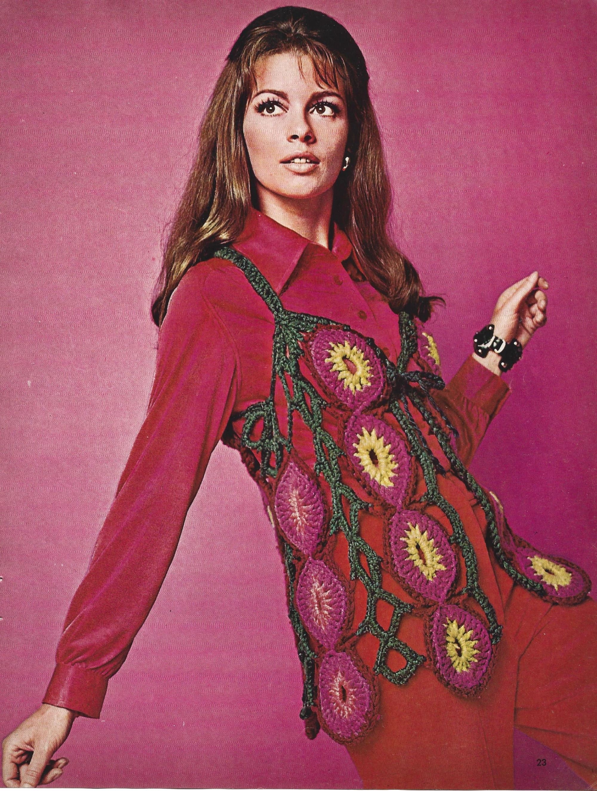 Vintage Bohemian Hippie Crochet Patterns 1960s-1970s PDF Instant ...