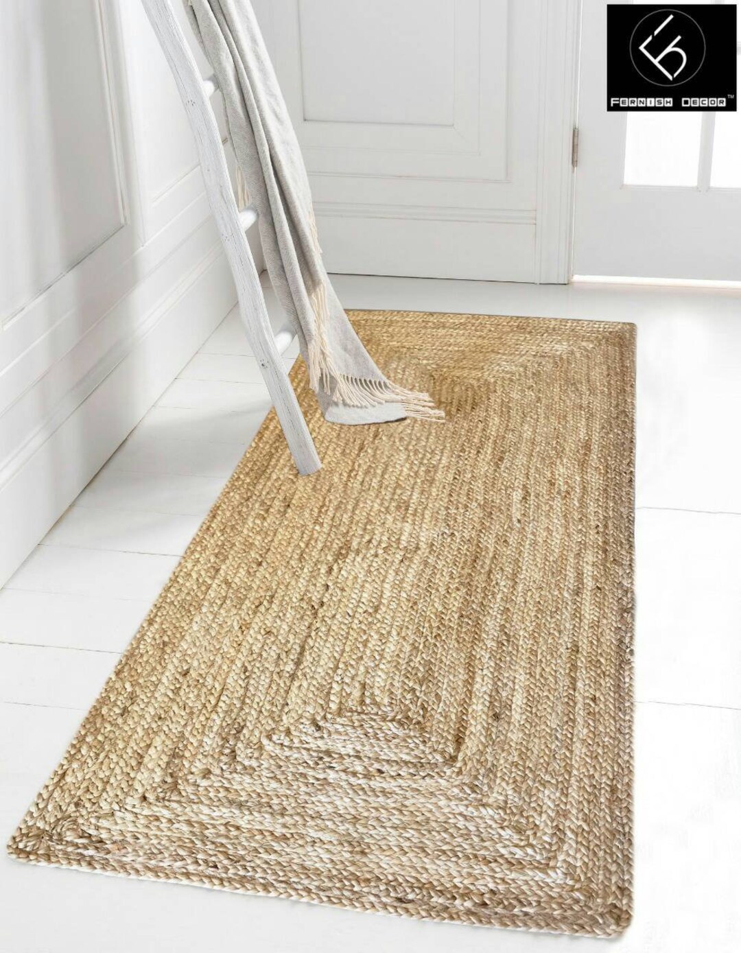 Natural Jute Runner - Etsy