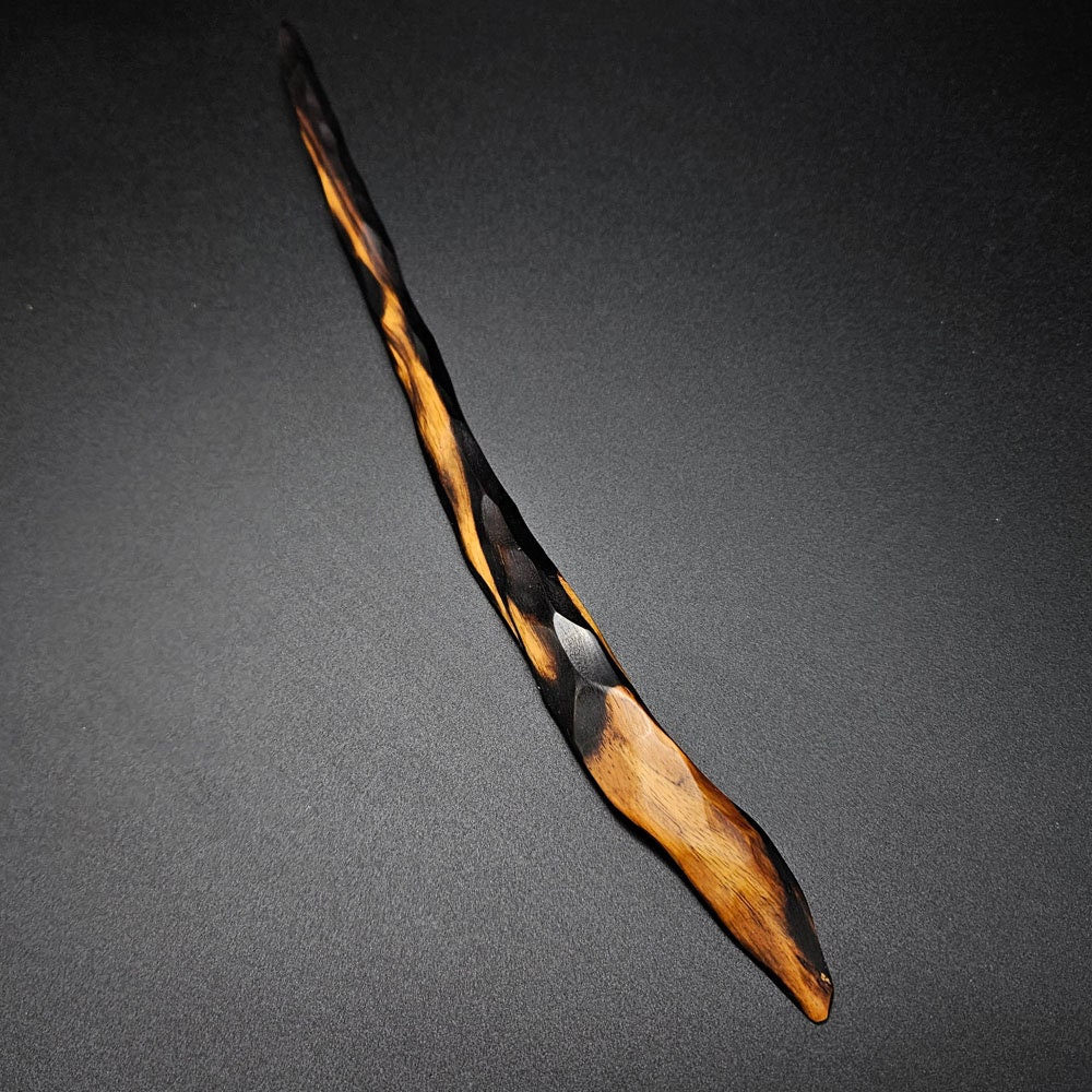 Holy Tree African Mpingo Blackwood Two-tone Long Hairpin - Etsy