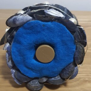 Mussel Shell Christmas Tree: Lighted Beach Decor With Starfish - Etsy