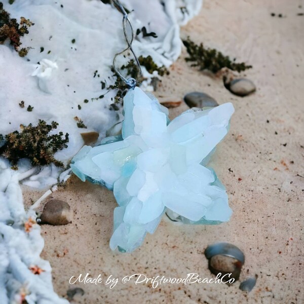 Seaglass Star Ornament - Etsy