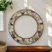 12" Beach Pottery Wreath With Hemp Rope Finish - Etsy