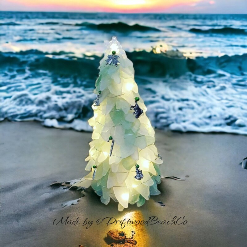 Sea Glass Christmas Tree - Etsy