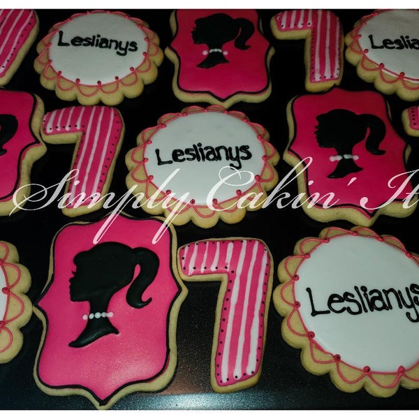 Barbie Cookies - Etsy