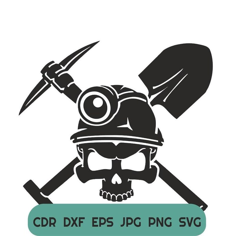 Coal Miner Svg File - Etsy