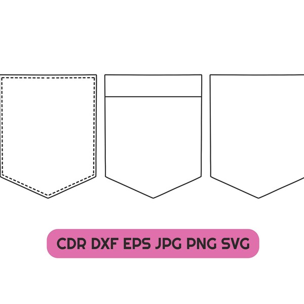Pocket Monogram - Etsy