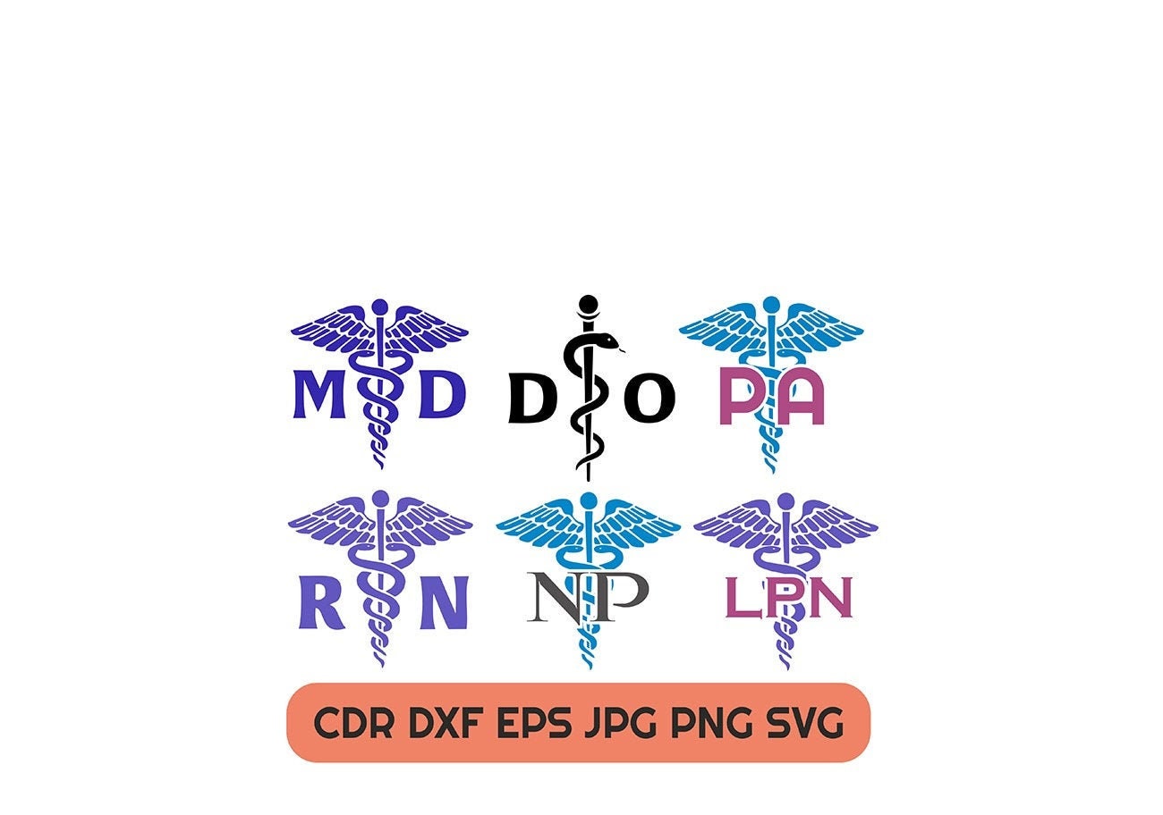 Digital MD Svg, Medical Doctor Svg, Doctor of Osteopathy Png ...