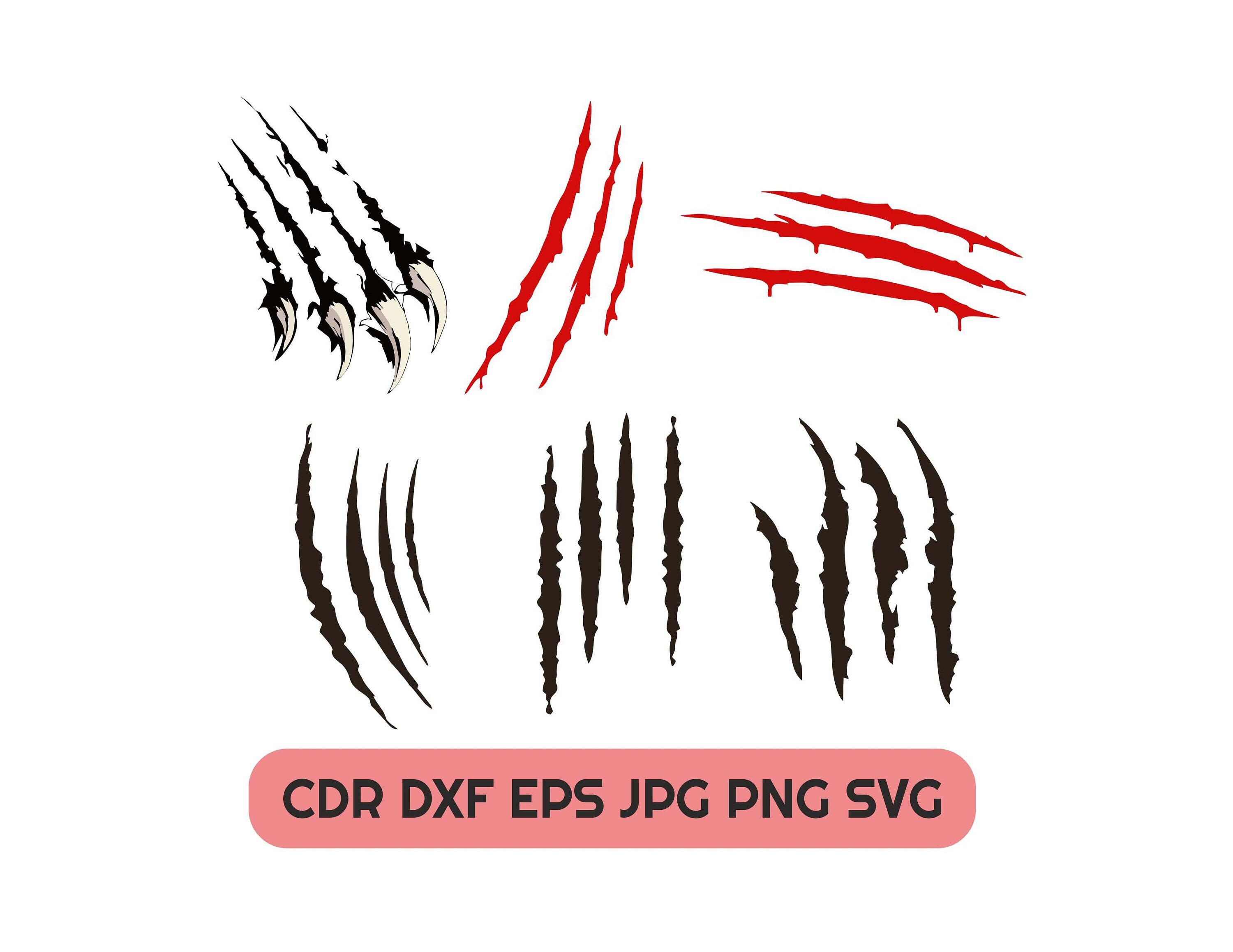 Claws Svg, White Claw Silhouette, Tiger Claw Png, Bear Claw Svg ...