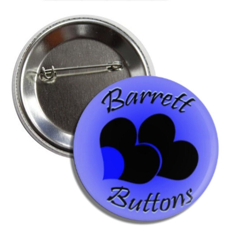 Barrett Buttons YOUR OWN DESIGN - Etsy