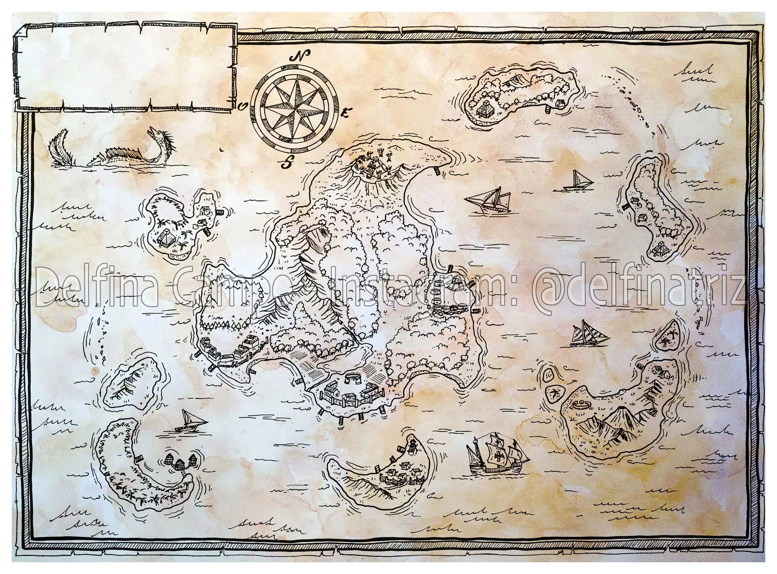 Gods Hand and Nido Two Printable Adventure Maps Coloring Page - Etsy