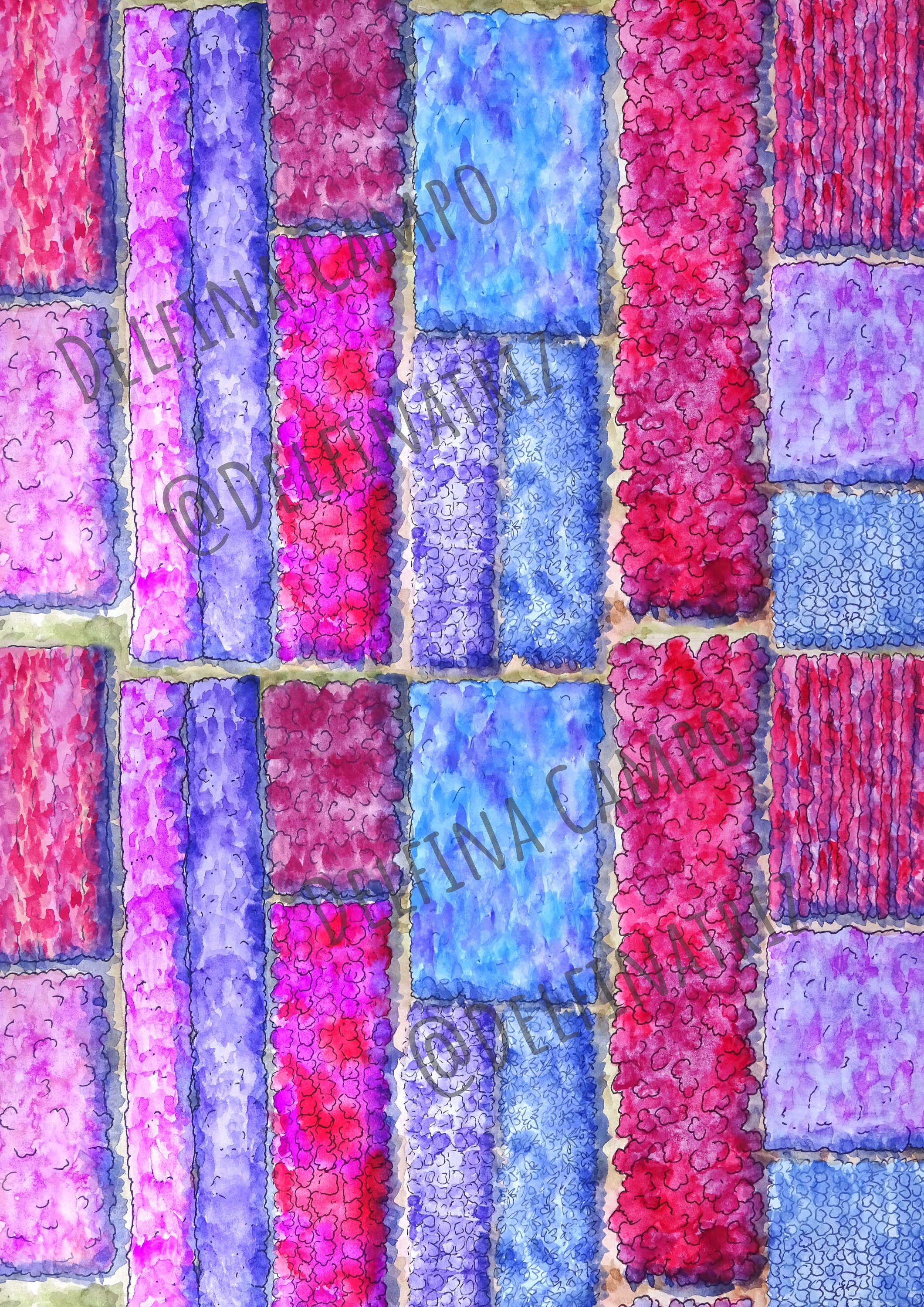 Four A3 Battle Maps, Digital Printable Battle Mats, Fields Flowers ...