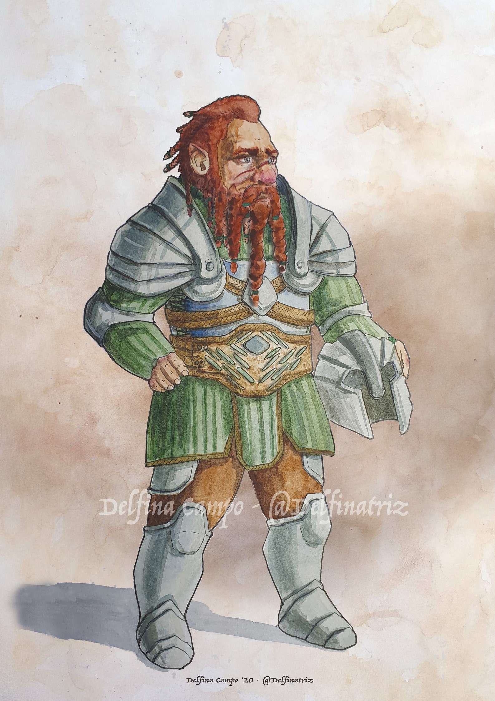 Custom Hand Drawn RPG Character Commission Digital - Etsy
