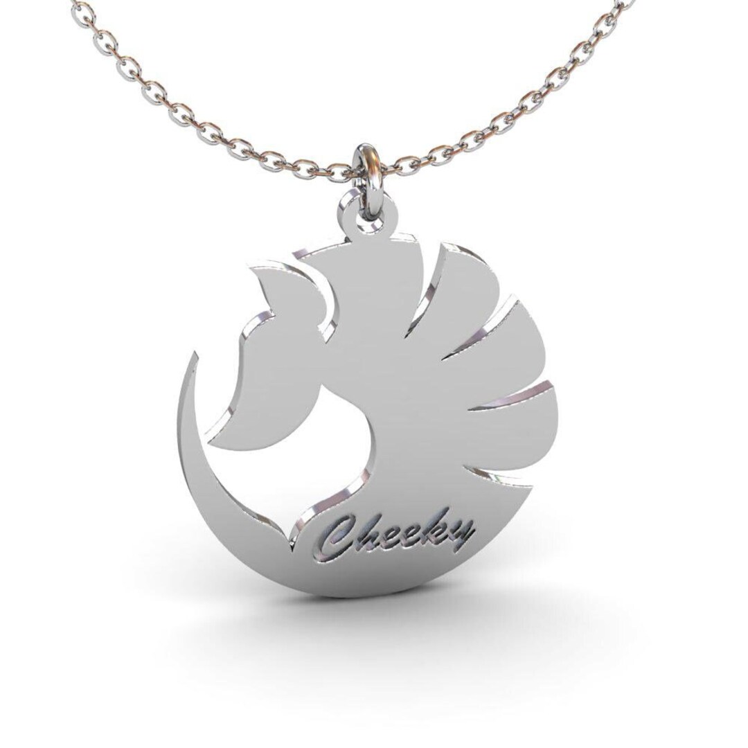 Custom Armadillo Necklace With Name, Sterling Silver Armadillo Necklace ...