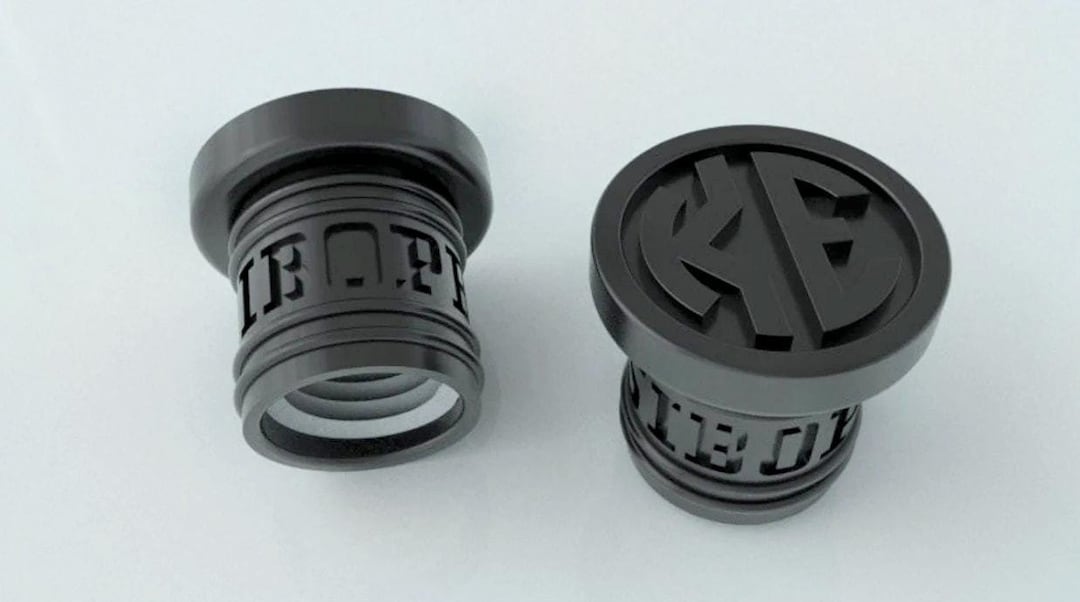 4pcs High-quality Monogram Initials ABS Plastic Tire Valve Stem Caps ...