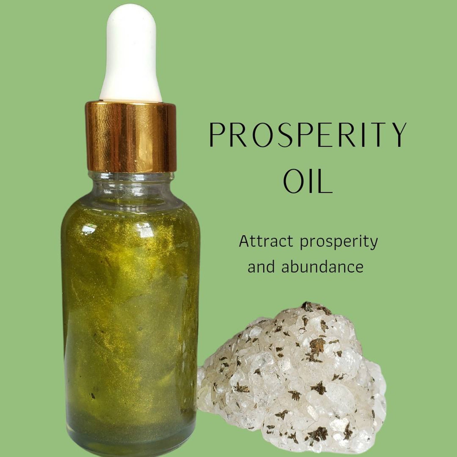 PROSPERITY oil attract wealth luck money ritual oil | Etsy