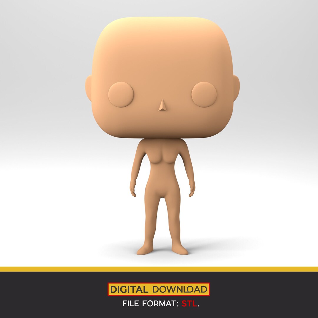 Female Funko Pop Template Escapeauthority