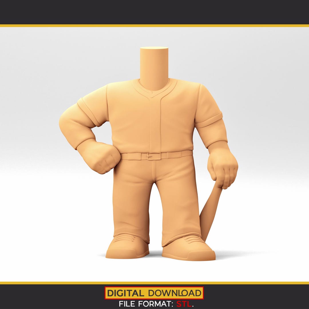 Stylized Chibi / POP Body STL | 3D Print File | MB_19 - Etsy