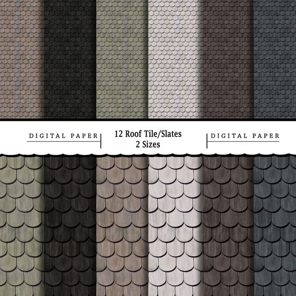 Tiles Digital Paper - Etsy