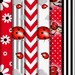 12 Ladybug Digital Papers/red Ladybug Papers/insects/sweet Ladybug ...