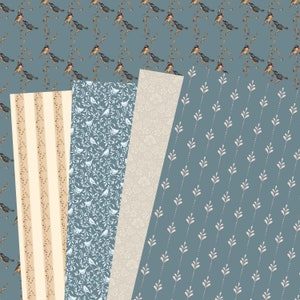 24 Vintage Victorian Papers/printable Digital Paper/scrapbooking ...