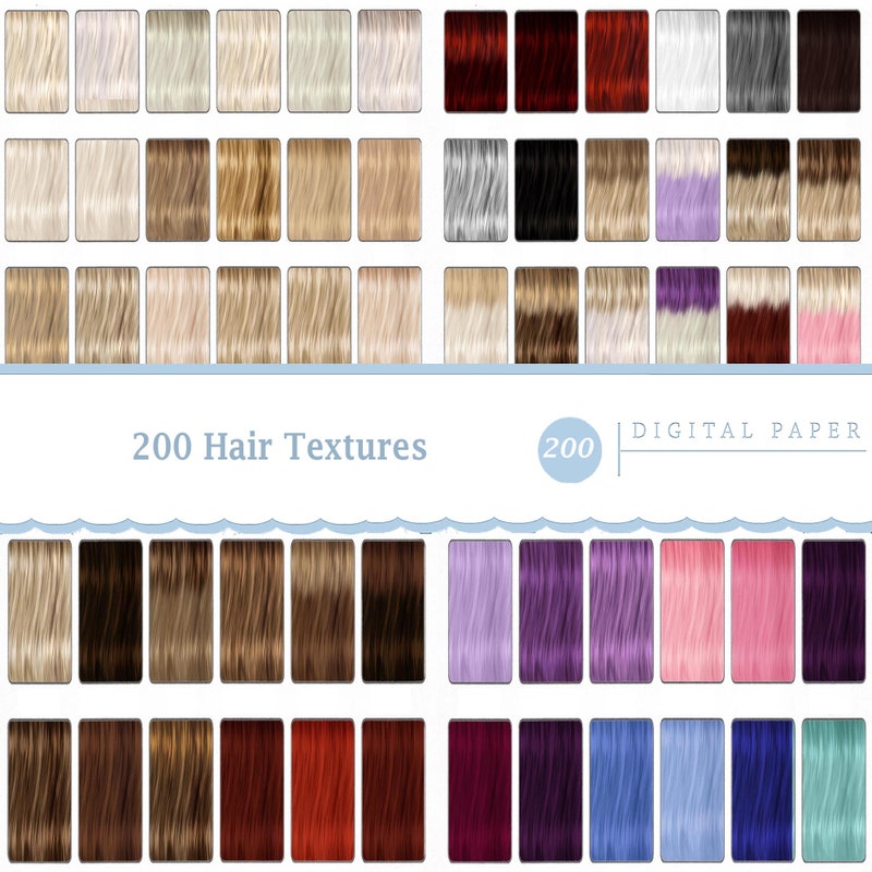 Hair Textures Imvu - Etsy
