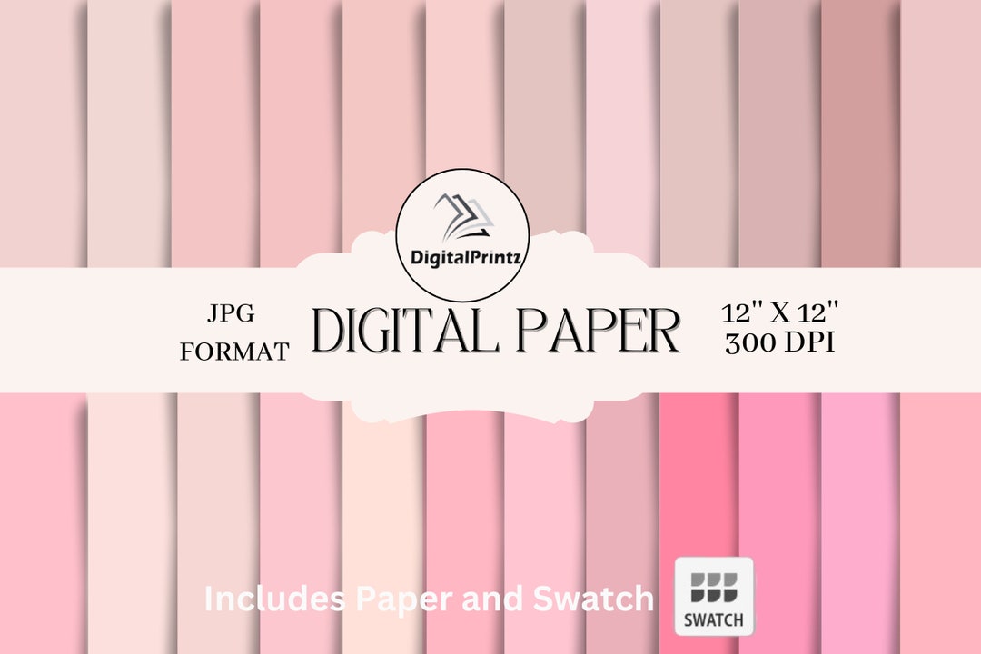 24 Vintage Soft Pink Color Palettes With Photoshop Swatch File ...