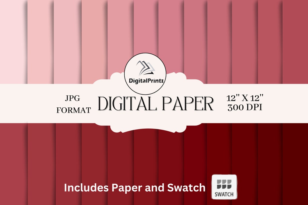 24 Vintage Pink Color Palettes With Photoshop Swatch File Printable ...