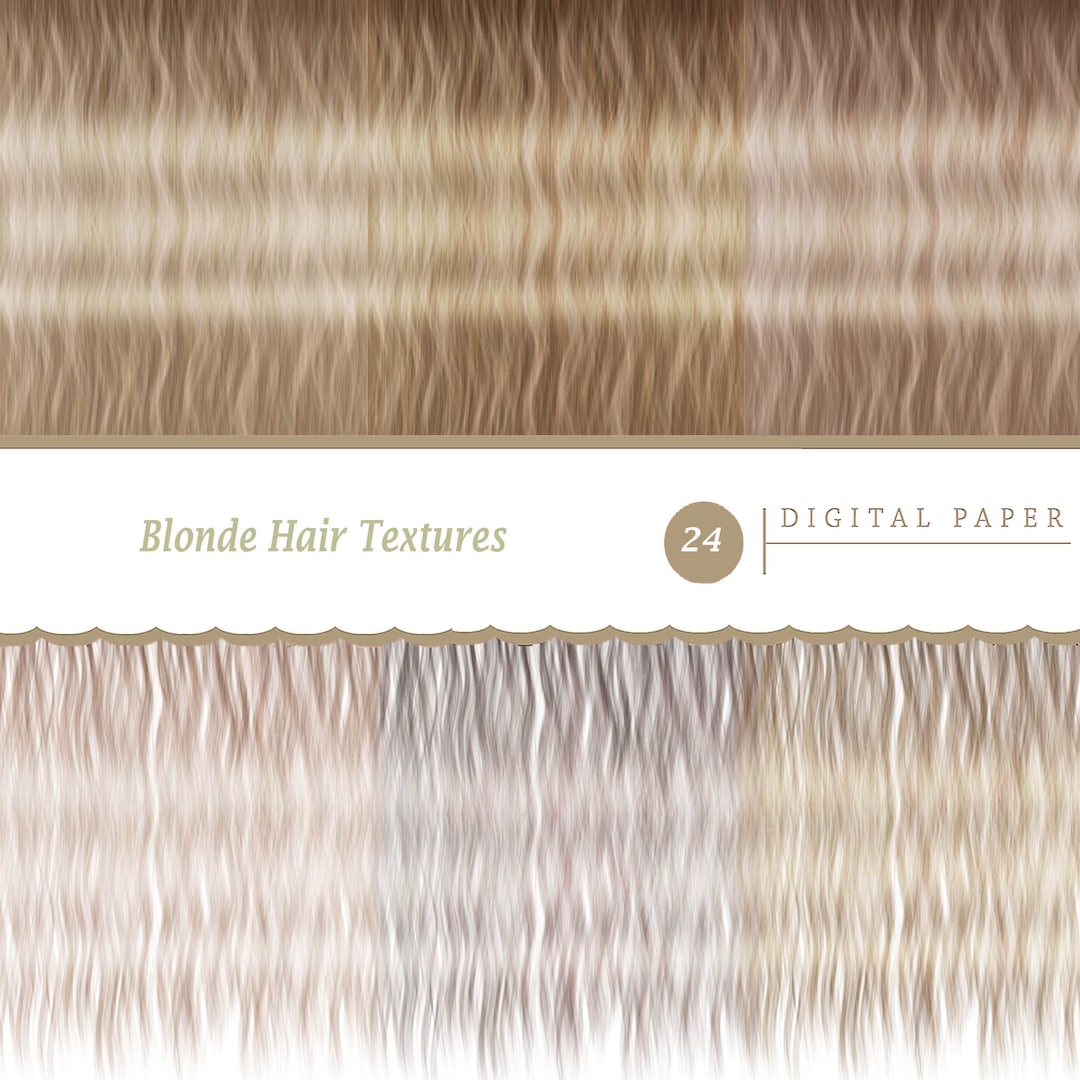 80 Wavy Hair Textures With Opacity Strands Builders Pack for 3D ...