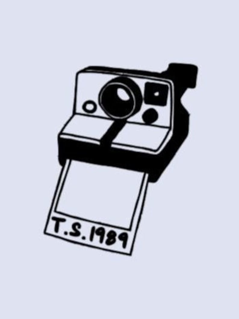 1989 Polaroid Camera Decal - Etsy