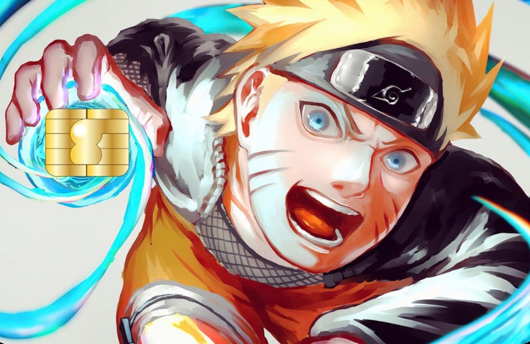 Naruto Holographic Credit Card Skins Iconic Shinobi - Etsy
