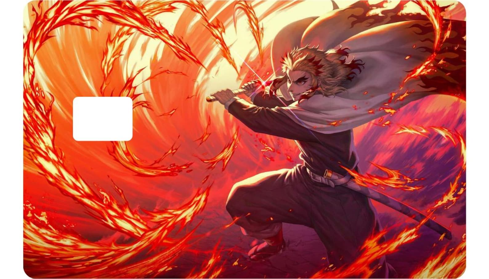 Demon Slayer Holographic Credit Card Skins - Etsy