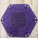 Beware the Smiling DM Dice Tray Laser Engraved D20 Design - Etsy