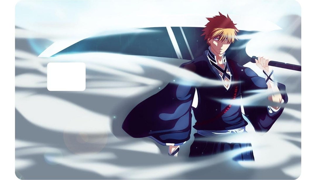 Bleach Holographic Credit Card Skins Ichigo Kurosaki - Etsy