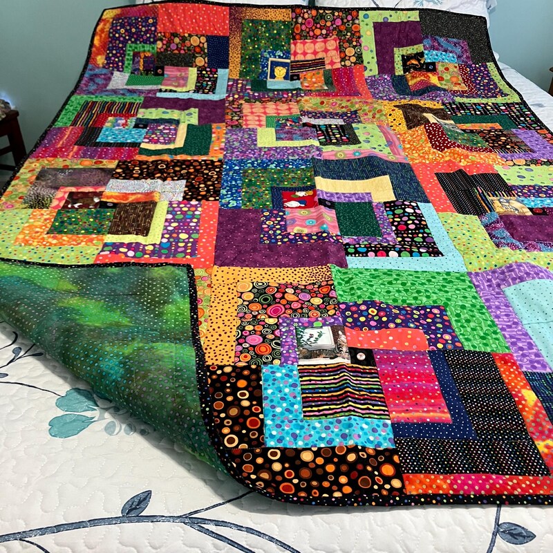 Polka Dot Quilt - Etsy