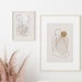 Neutral Abstract Prints Set, Minimalist Beige Set of 2 Prints, Beige ...