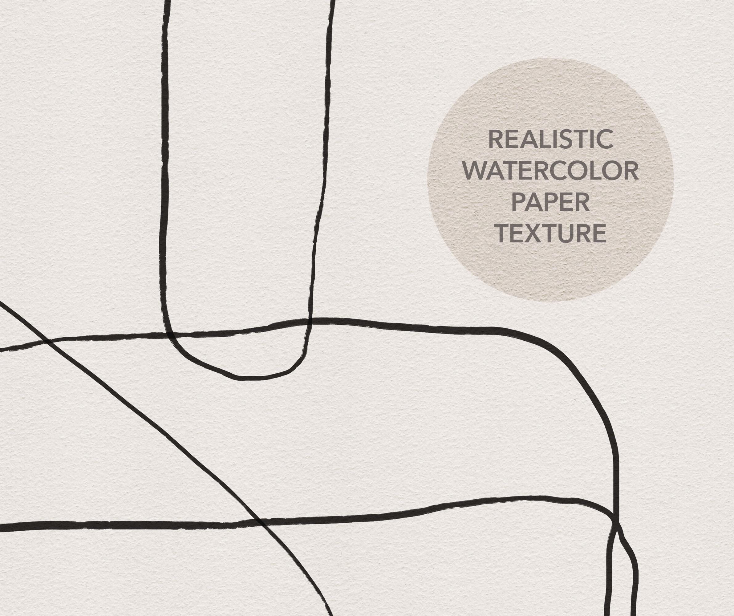 Minimalist Line Art Print Set of 2: Abstract Wall Decor With Paper ...
