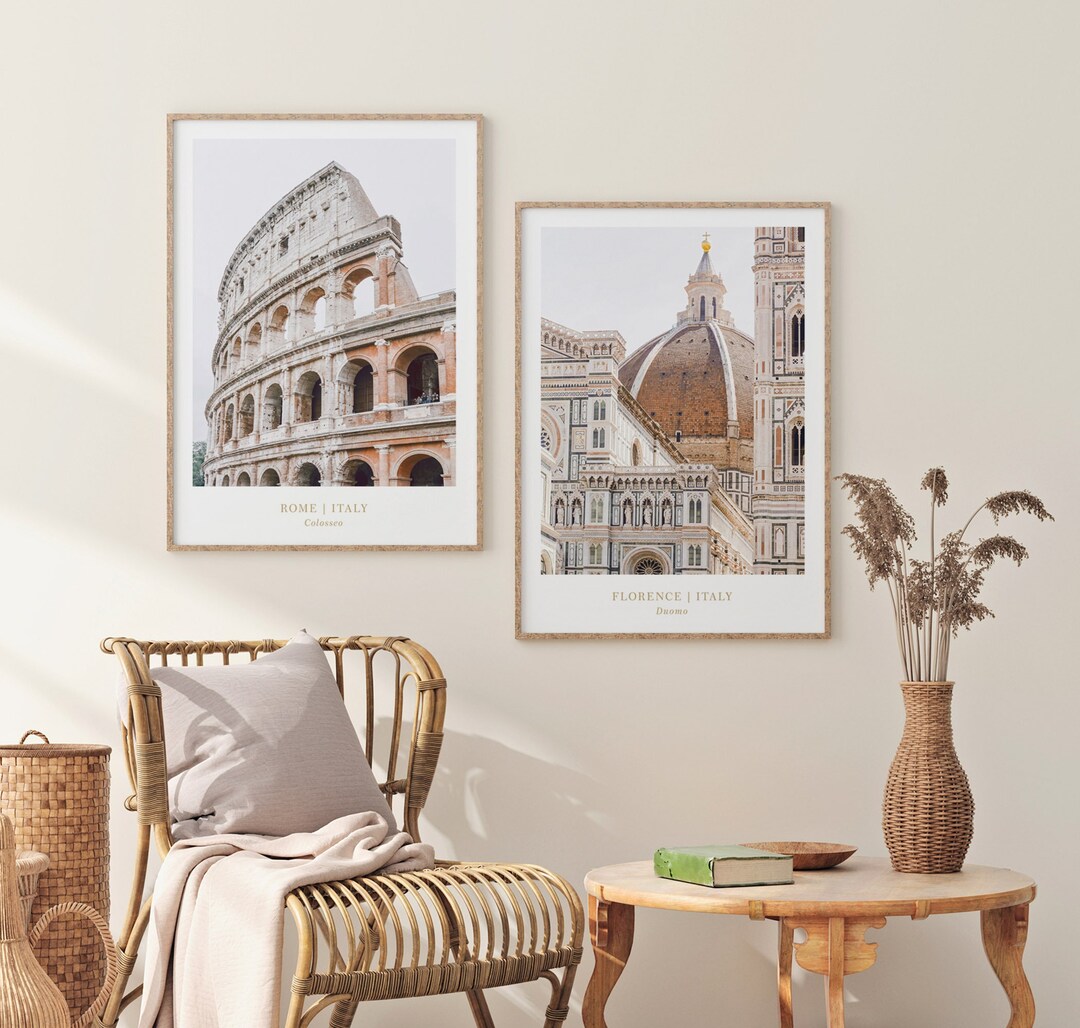 Italy Architecture Wall Art, Rome Print, Florence Print, Italy Wall ...
