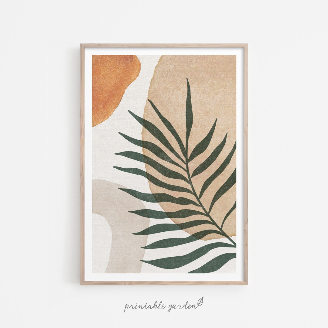 Earth Tones Printable Wall Art Modern Rustic Wall Decor - Etsy