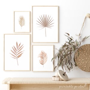 Neutral Tones Print, Earth Tones Botanical Print, Abstract Minimal ...