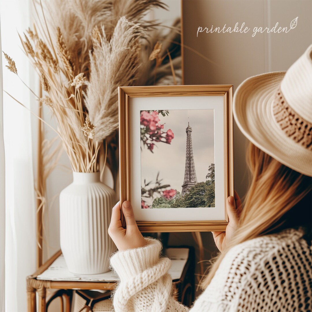Paris Print, Eiffel Tower Print, Paris Printable Art, Paris Photo Art ...