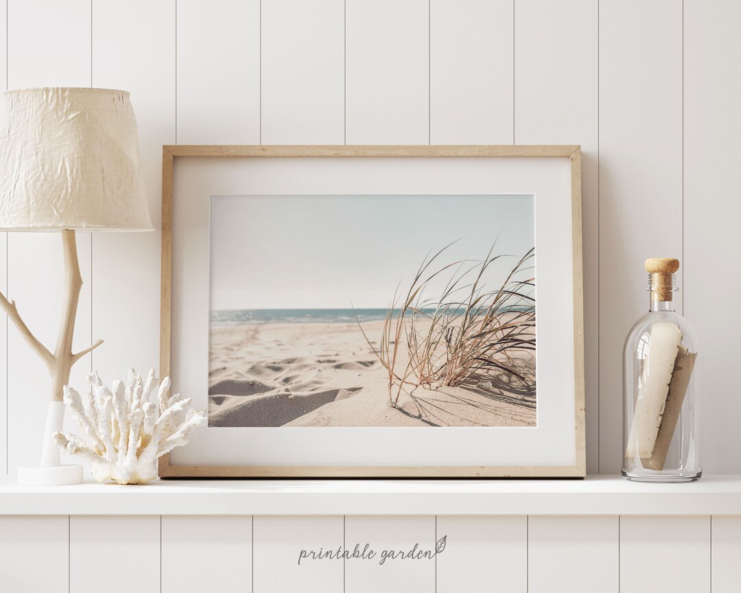 Beach Landscape Print, Beach Wall Art, Beach Print, Coastal Wall Art ...