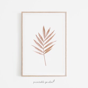Neutral Tones Print, Earth Tones Botanical Print, Abstract Minimal ...