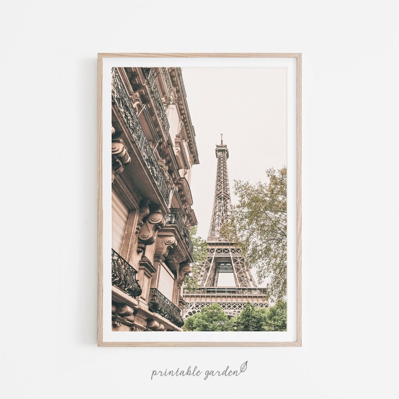 Paris Prints Wall Art Paris France Set of 6 Prints Paris - Etsy