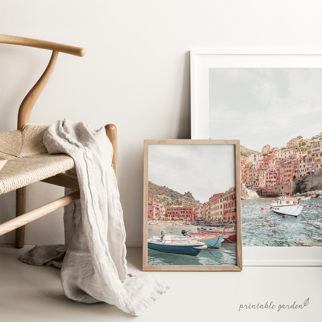 Cinque Terre Print Set, Cinque Terre Wall Art, Italy Print Wall Art ...