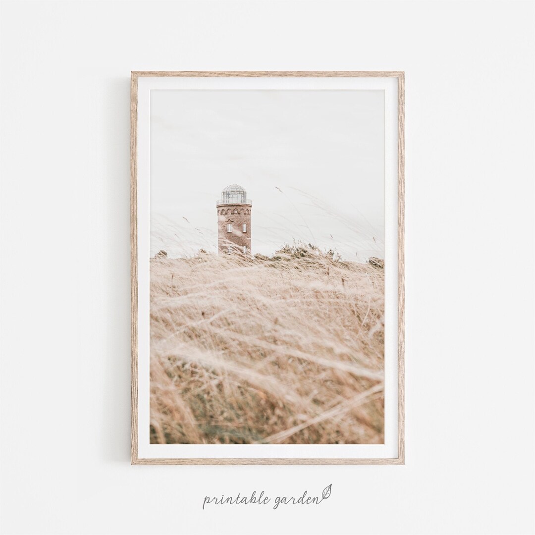 Lighthouse Print, Lighthouse Photo, Ocean Themed Printable Wall Art ...