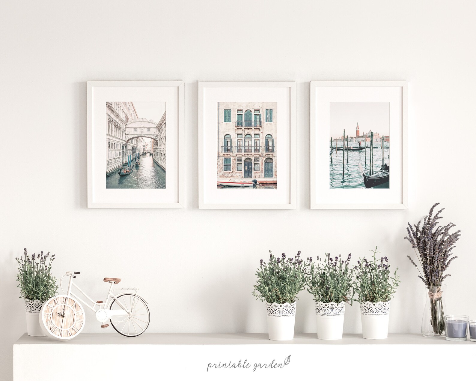 Venice Print Venice Set of 3 Prints Italy Print Set Italy - Etsy