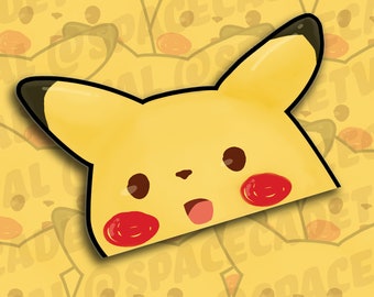 Surprised Shock Hamster Meme Funny Car Bumper Sticker Interior or ...